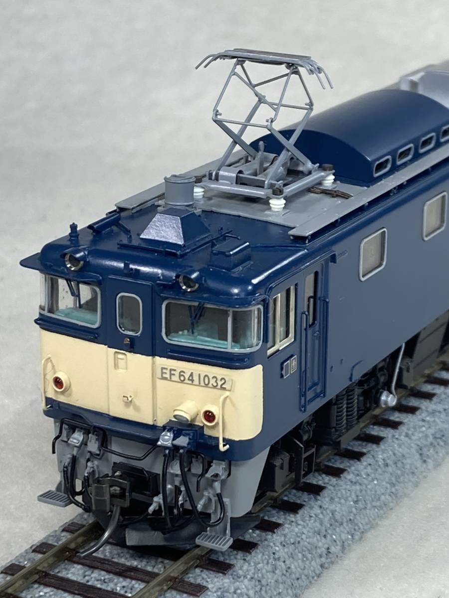 【目立った傷や汚れなし】美品 天賞堂 EF64 1000番台”二次型” 国鉄時代 (グレーHゴム・作業灯・列車無線) 黒ラベルHGモデル(黒染車輪 フライホイール 標識灯点灯)の落札情報詳細 ...