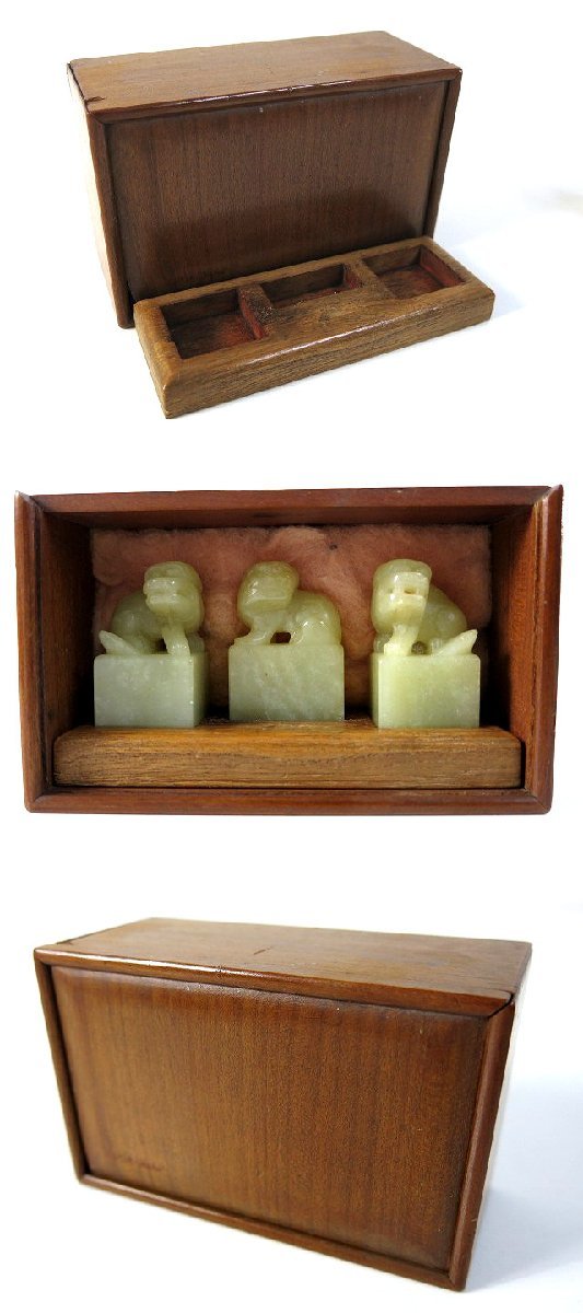 【やや傷や汚れあり】R026 収集家より 中村蘭台 印材 篆刻 共箱 委託品 石総重量：108g【説明欄に詳細写真有り】の落札情報詳細 - Yahoo!オークション落札価格検索 オークフリー