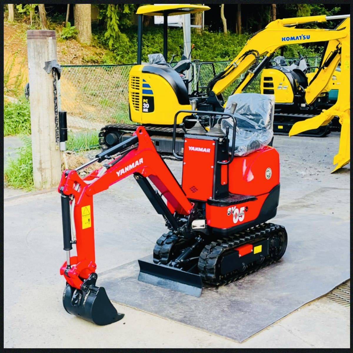 【目立った傷や汚れなし】売り切り！ヤンマー YANMAR SV05★ミニユンボ★油圧ショベル★0.6tクラス★495時間★ディーゼル★下取り可能★茨城県石岡発!の落札情報詳細 - Yahoo ...