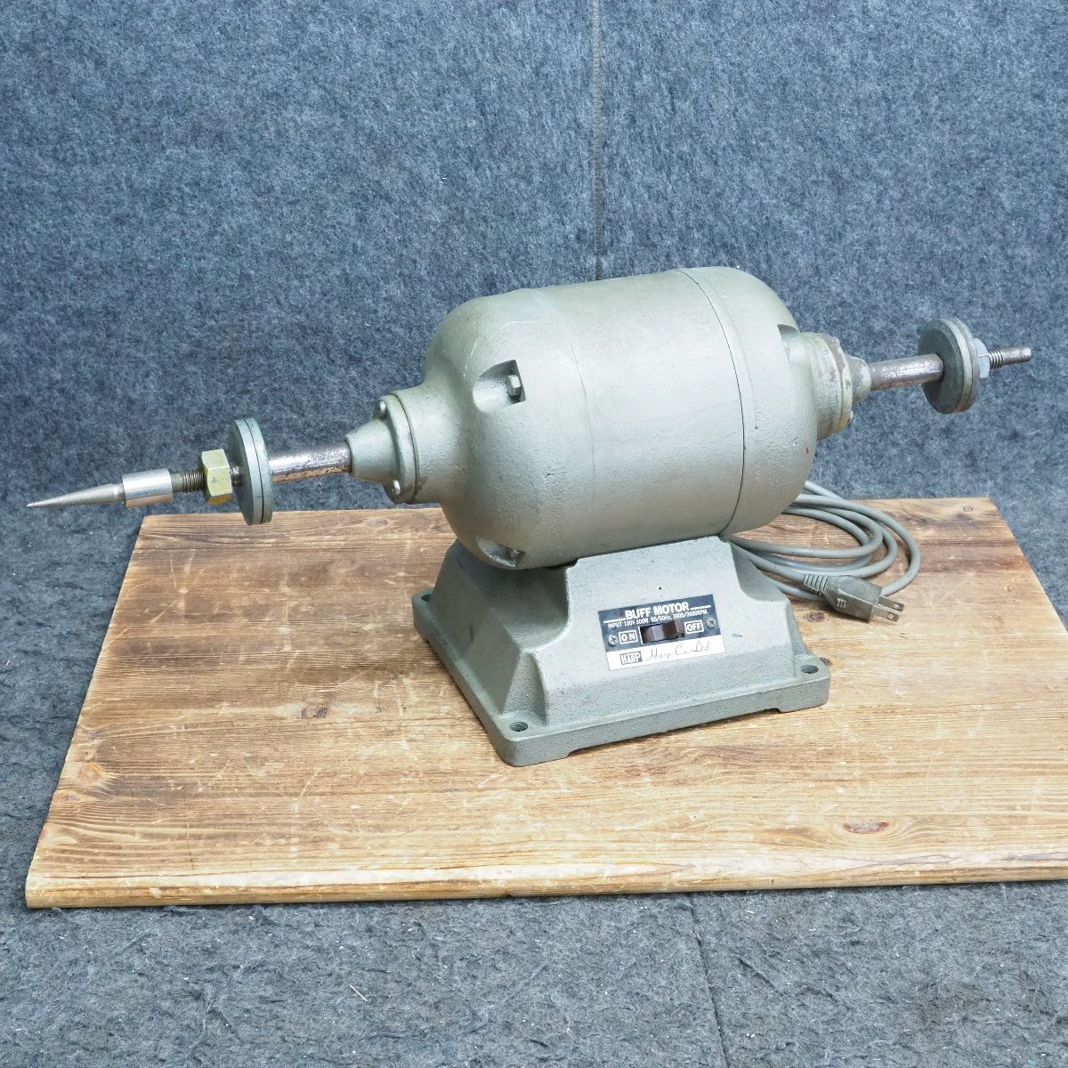 【やや傷や汚れあり】【現状品】ハープ/HARP バフモーター BUFF MOTOR 領収書・代引き・店頭受取対応 動作品の落札情報詳細 ...