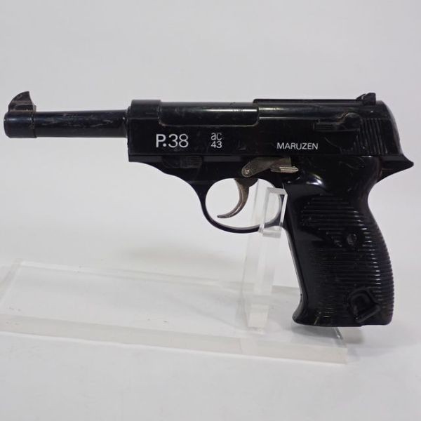 【中古】1TJ4 MARUZEN マルゼン ワルサーP38 ac43 モデルガン ブローバック 未検品現状 ジャンク 送:-/60の落札情報 ...