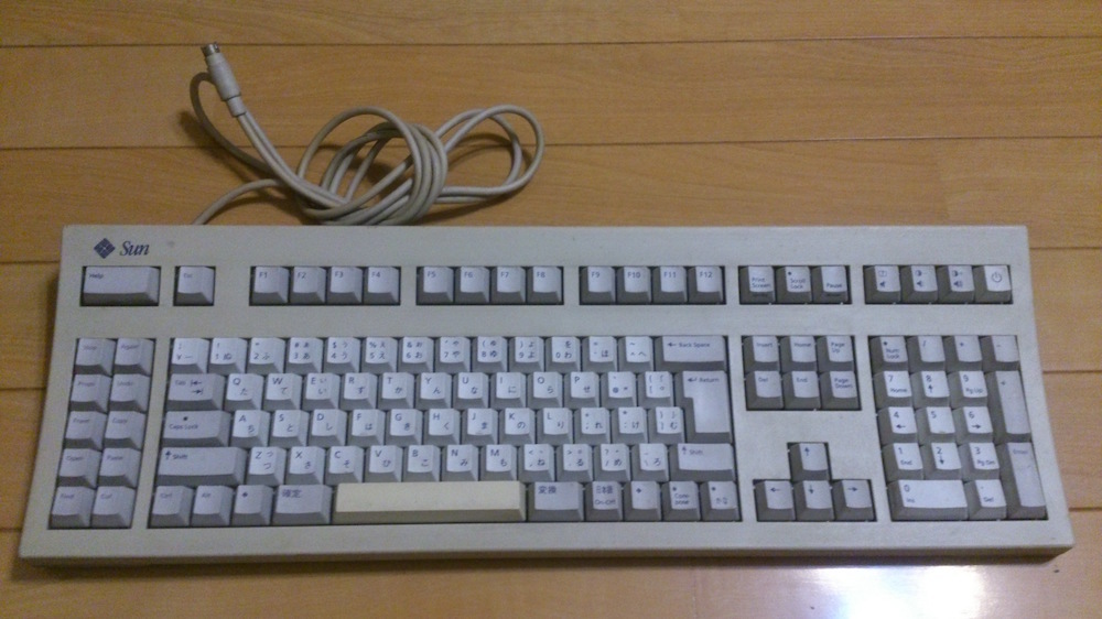 【傷や汚れあり】Sun Microsystems Type 5c keyboardの落札情報詳細 - ヤフオク落札価格検索 オークフリー