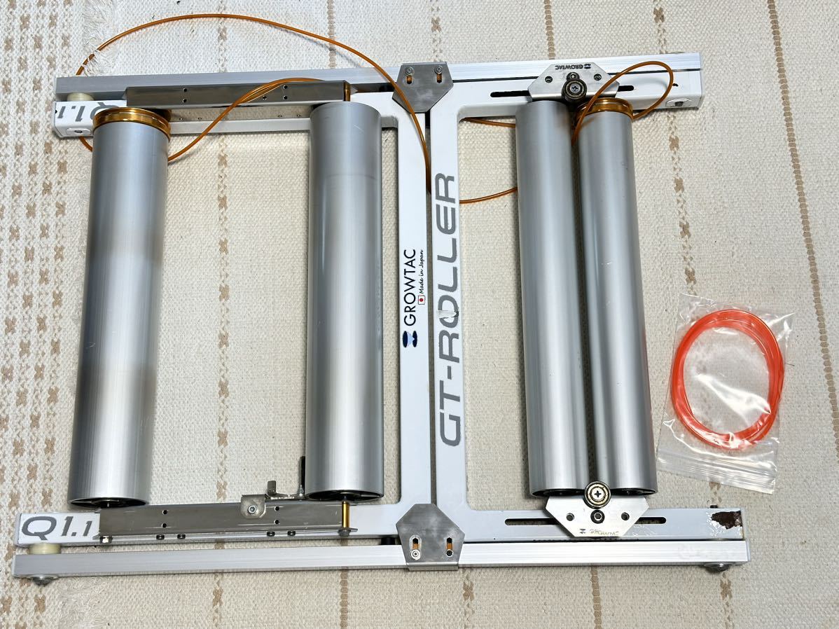 【傷や汚れあり】GROWTAC グロータック 4本ローラー ローラー台 GT-ROLLER Q1.1 サイクルトレーナー スマートトレーナー 3本ローラー 折りたたみの落札情報詳細 ...