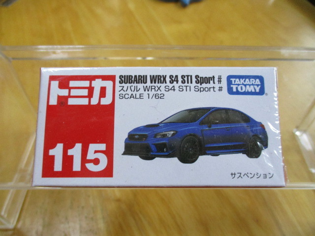 【未使用】トミカ 115 スバル WRX S4 STI Sport 未開封の落札情報詳細 - Yahoo!オークション落札価格検索 オークフリー