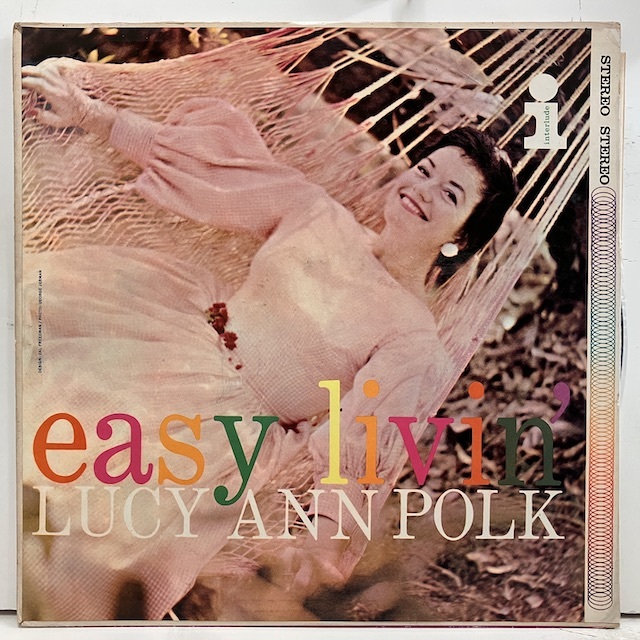 【目立った傷や汚れなし】 即決 VOCAL Lucy Ann Polk / Easy Livin' ST1004/MOD-LP115 jv5001 米盤、ステレオ・オリジナル ルーシー・アン ...