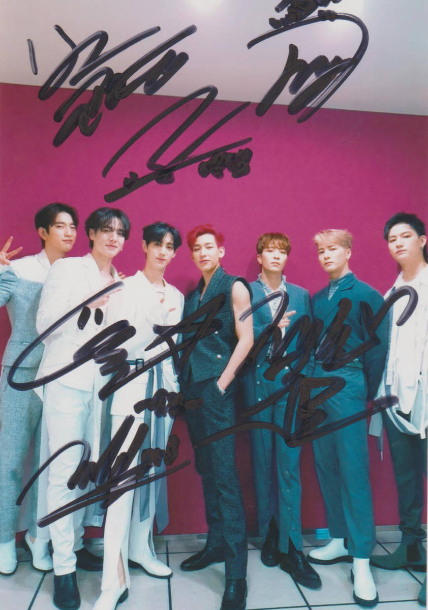 【未使用】GOT7 全員直筆 サイン写真 10cm*15cm 6の落札情報詳細 - ヤフオク落札価格検索 オークフリー