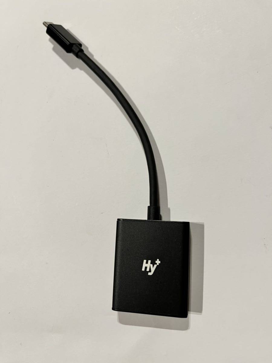 【未使用】508t1619☆Hy+ Type-C to HDMI 変換アダプター HY-TCHD8 4K映像対応(Xperia5ii Xperia1ii AQUOS R5G arrows 5G ...