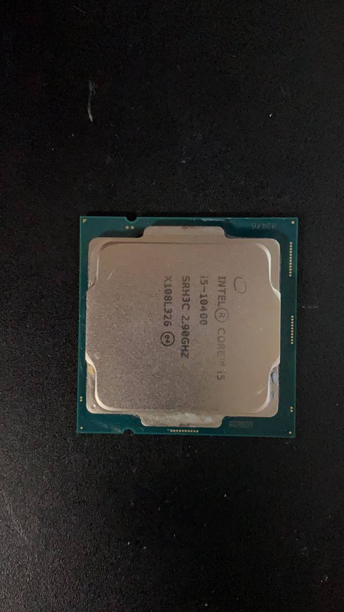 【やや傷や汚れあり】Intel I5 10400 LGA 1200 中古分解品 BIOS起動確認 社内管理番号A49の落札情報詳細 ...