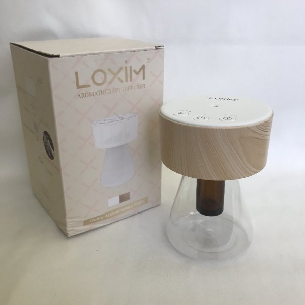 【目立った傷や汚れなし】LOXIM アロマディフューザー Twilight LX-06 (木目色) ネブライザー式 78 00096の落札情報 ...