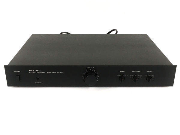 【全体的に状態が悪い】ROTEL RC-870 プリアンプ ジャンクY7907299の落札情報詳細 - ヤフオク落札価格検索 オークフリー