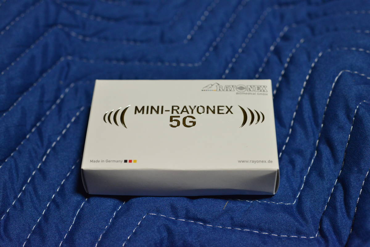 【やや傷や汚れあり】RAYONEX レヨネックス mini RAYONEX 5G ミニレヨネックス 5G 電磁波対策 の落札情報詳細 - ヤフオク落札価格検索 オークフリー