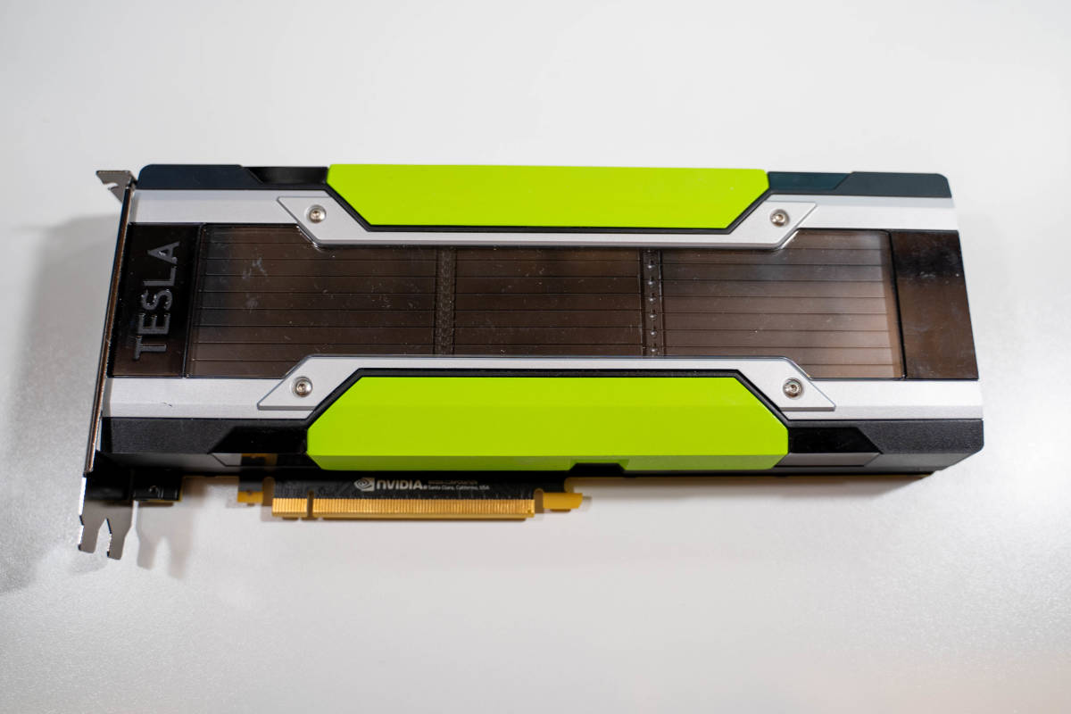 【目立った傷や汚れなし】[中古] ELSA Nvidia TESLA P40 VRAM24GB GPU 生成AI 補助電源必 2スロット ...