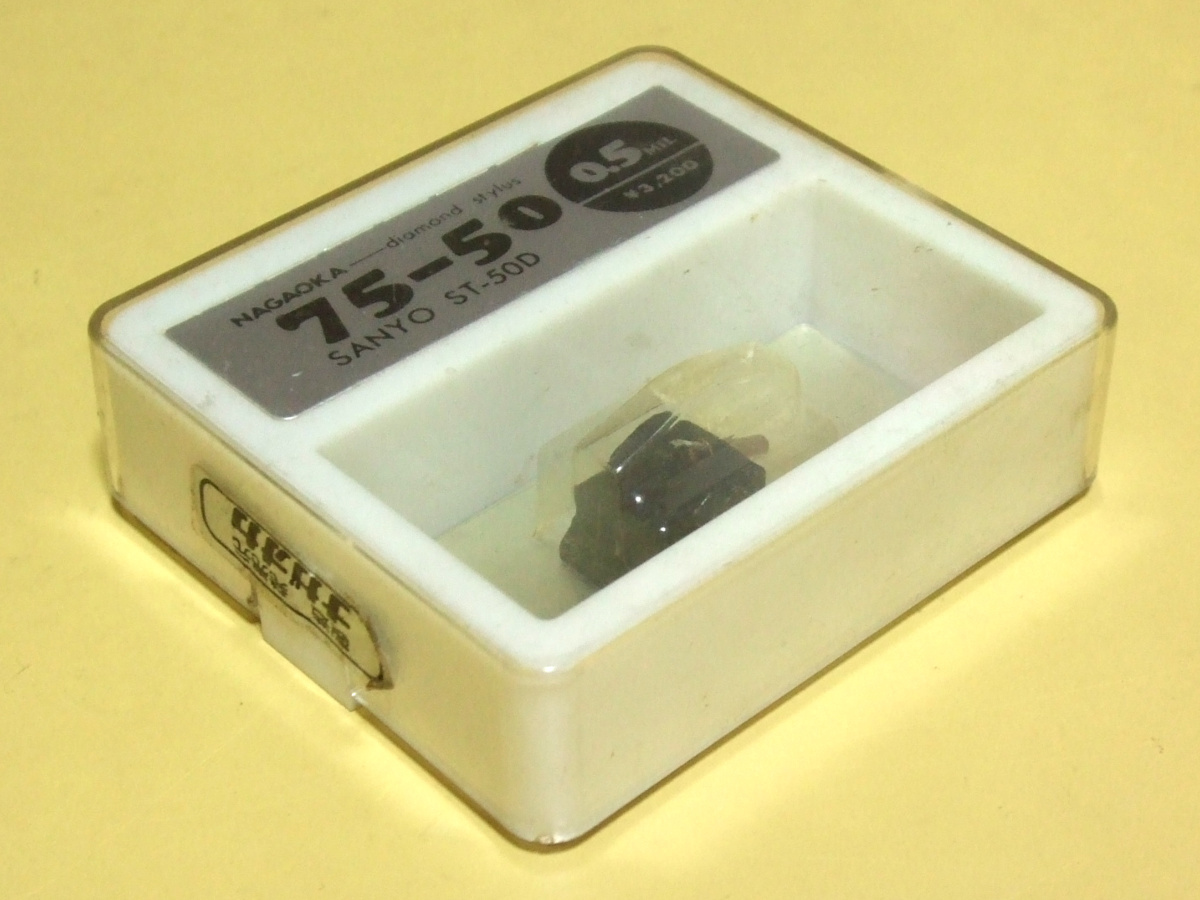 【未使用】【未使用品】 ナガオカ NAGAOKA レコード針 Diamond Stylus 75-50 サンヨー SANYO ST-50D用の落札情報詳細 - ヤフオク落札価格検索 オークフリー