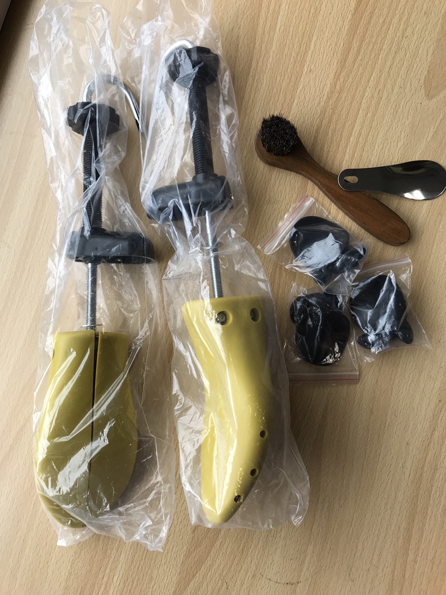 【未使用】Masetley シューズストレッチャー シューキーパー シューズフィッター 靴サイズ調整 馬毛プラシ 携帯靴べら付 二個セット 左右兼用の落札情報詳細 - ヤフオク落札価格検索 ...