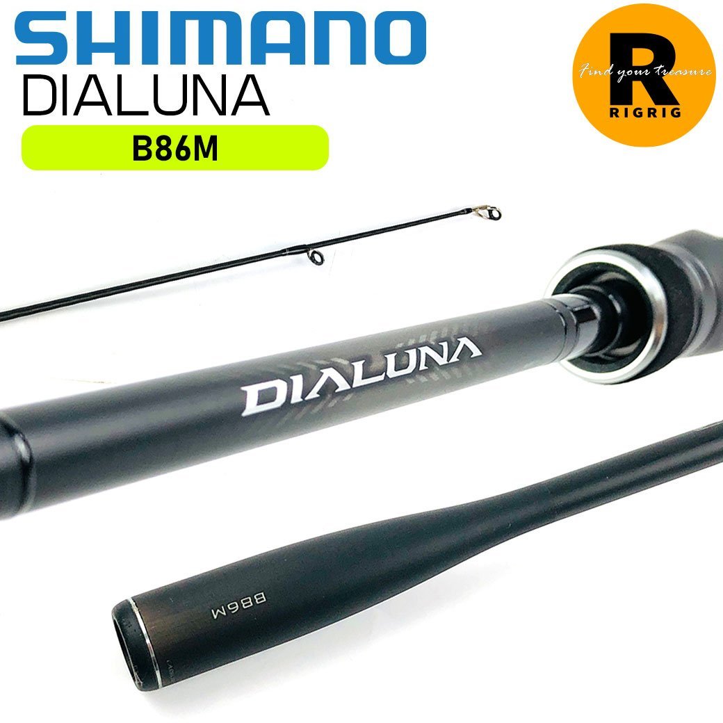 【傷や汚れあり】シマノ 23 ディアルーナ B86M 2ピース ベイトロッド | SHIMANO DIALUNA シーバス ソルトロッド ヒラメ 青物 釣り竿 ルアーロッド 竿 釣りの落札情報 ...
