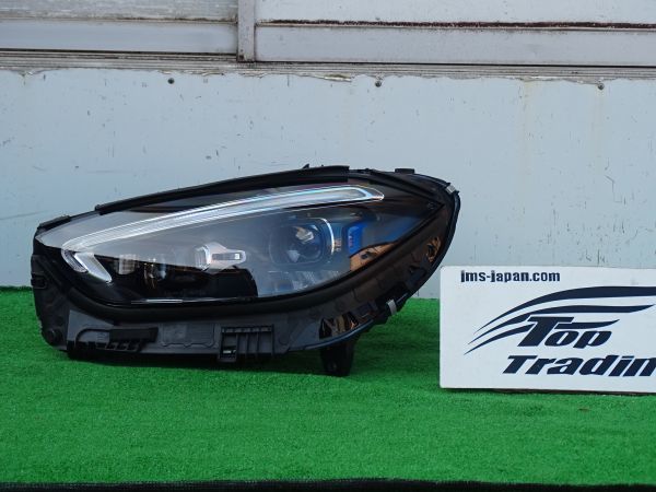 【傷や汚れあり】L1671vc ベンツ純正 Cクラス W206/S206 左 デジタル LED ヘッドライト A2069062903 ...