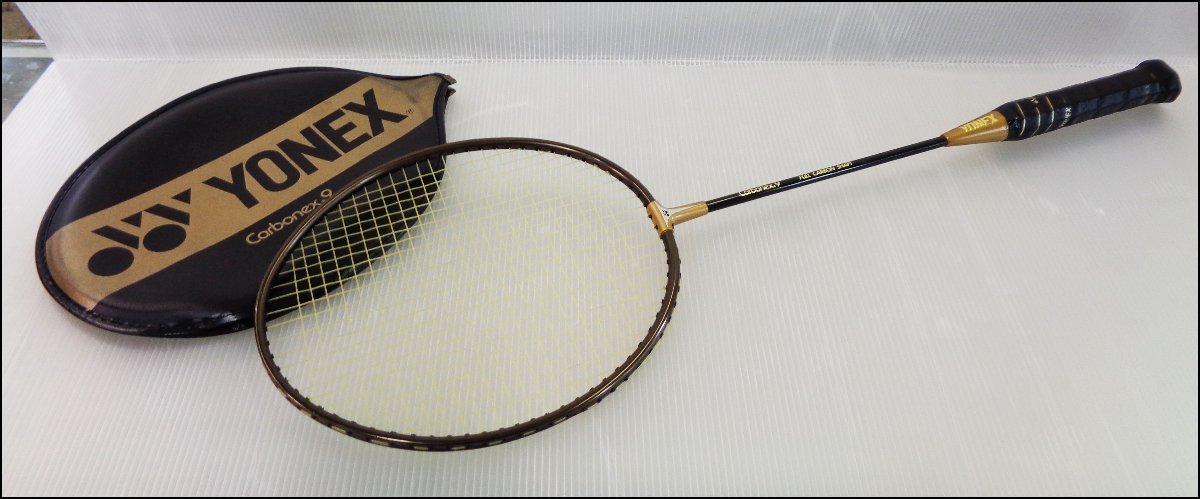 【やや傷や汚れあり】Bana8 YONEX/ヨネックス Carbonex9 CAB-9 バドミントン ラケット ケース付き スポーツの落札情報詳細 - ヤフオク落札価格検索 オークフリー