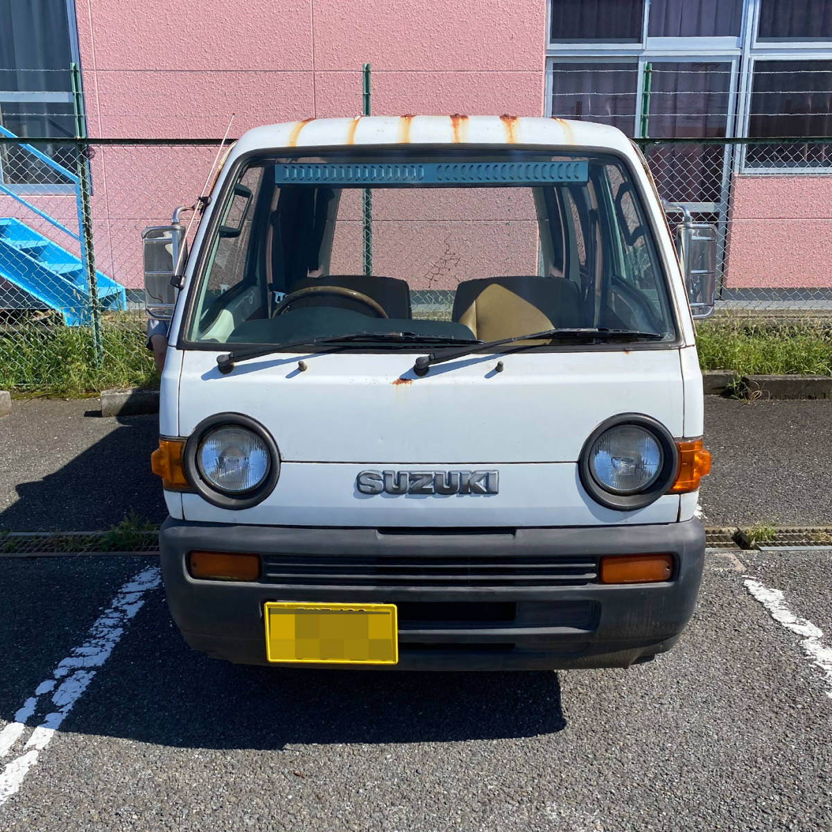 【走行距離 ？km】スズキ エブリイ キャリイ DE51 1995年式 希少 ロールーフ 丸目 エンジン始動可能 書類有り SUZUKI EVERY CARRY H7 エブリィ キャリィの落札 ...