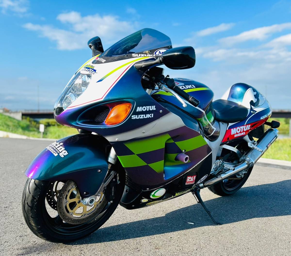 【中古】GSX1300R 隼 hayabusa H20年登録 ブラックフレーム 旧型隼最終型 車検31年5月まで 美車 状態良好 21000 ...