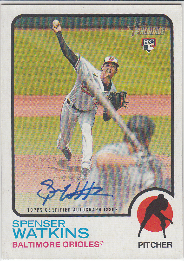 【目立った傷や汚れなし】【Spenser Watkins】 直筆サインカード Real One Autograph 2022 Topps ...