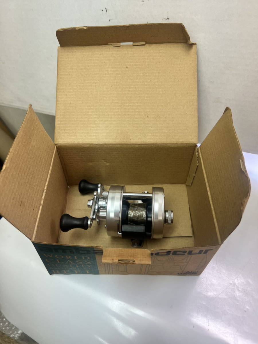 【やや傷や汚れあり】ヤ60 Abu Garcia Ambassadeur 1601 C Iar 中古品 ベイト リール アブガルシアの落札情報