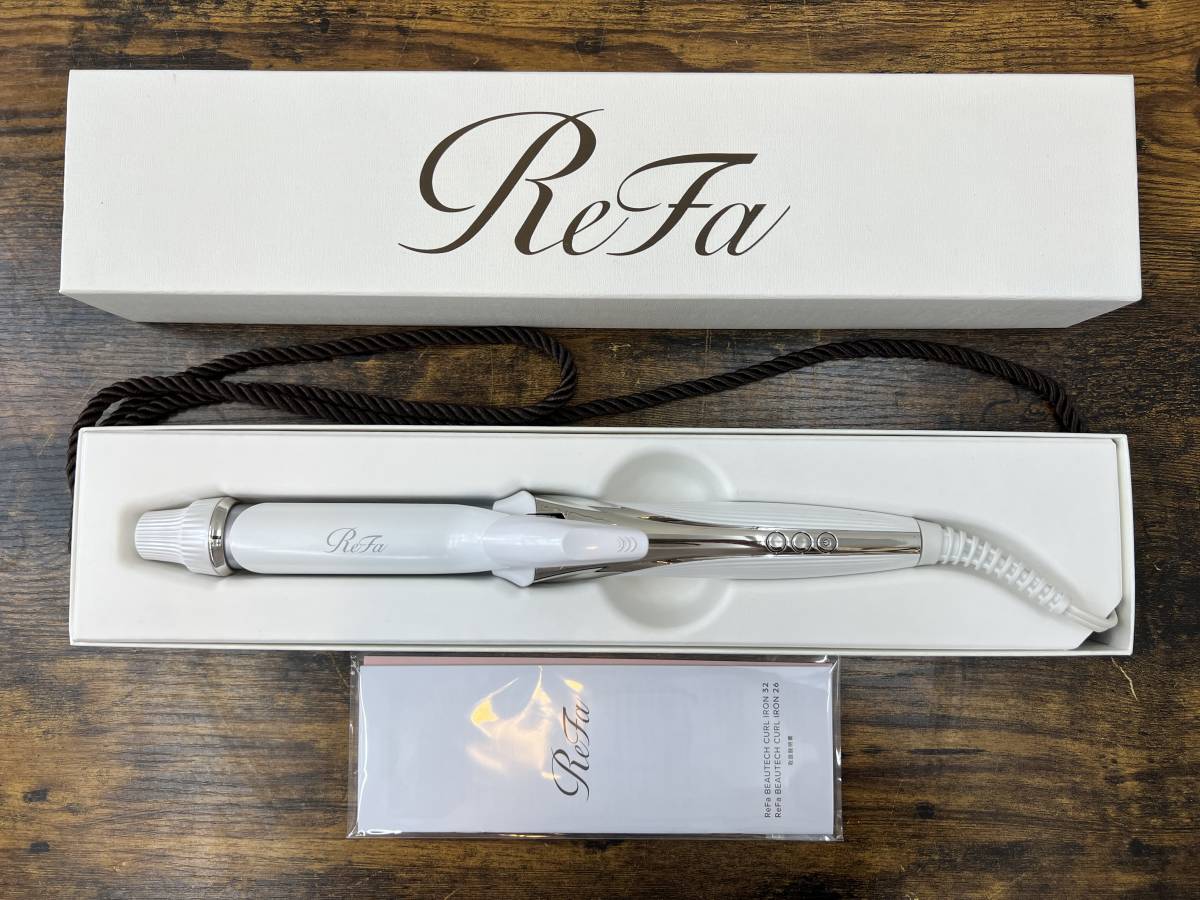 【目立った傷や汚れなし】★2020年製★MTG ReFa/リファ【 ビューテック カールアイロン 26mm 】RE-AG00Aの落札情報詳細 - ヤフオク落札価格検索 オークフリー