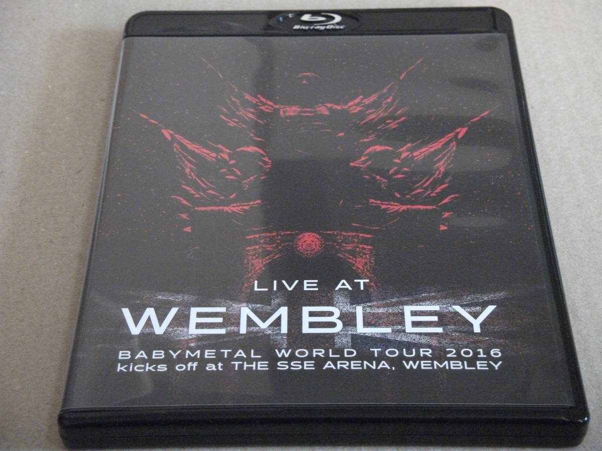 【やや傷や汚れあり】BABYMETAL ブルーレイ LIVE AT WEMBLEY BABYMETAL WORLD TOUR 2016 kicks off at THE SSE ARENA ...