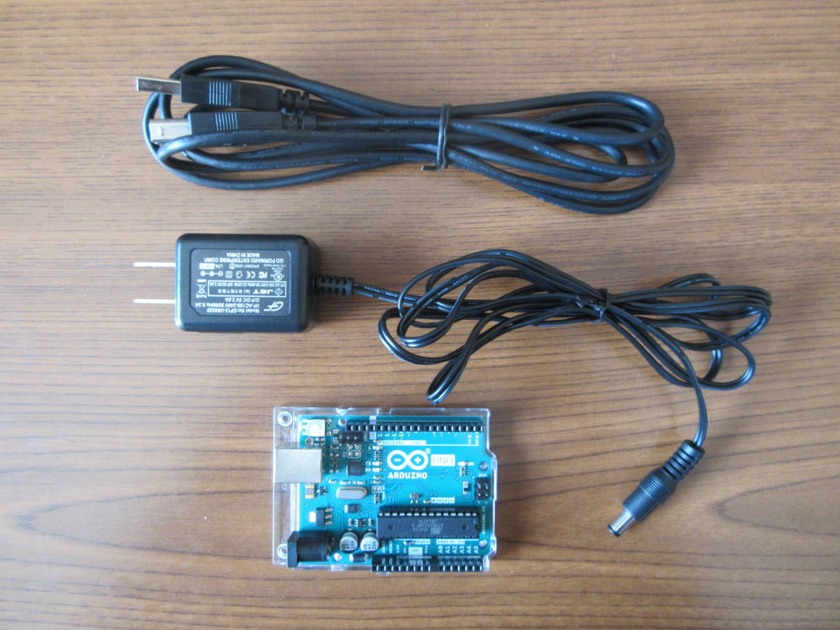 【目立った傷や汚れなし】【中古】arduino Uno R3 マイコンボード Usbケーブル/acアダプター付属の落札情報詳細 ヤフオク落札価格検索 オークフリー