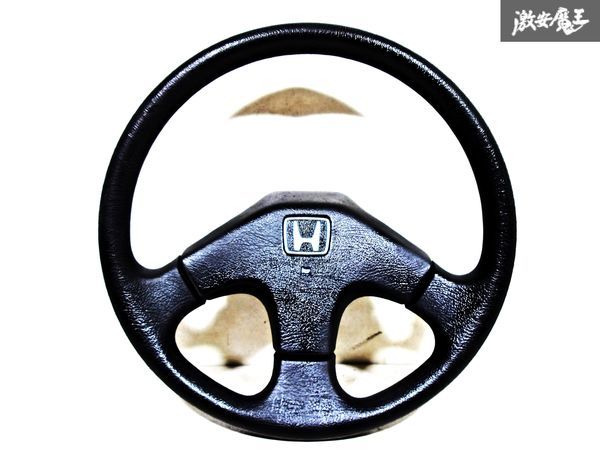【やや傷や汚れあり】希少!ホンダ 純正 Ef9 Ef グランドシビック ノーマル ウレタン ステアリングハンドル ホイール Ef8 Ef6