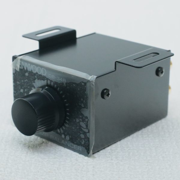 【傷や汚れあり】055a 当時物 未使用? KENWOOD CB-34R DUAL AMP BALANCER 旧車 カーコンポ デュアルアンプ ...