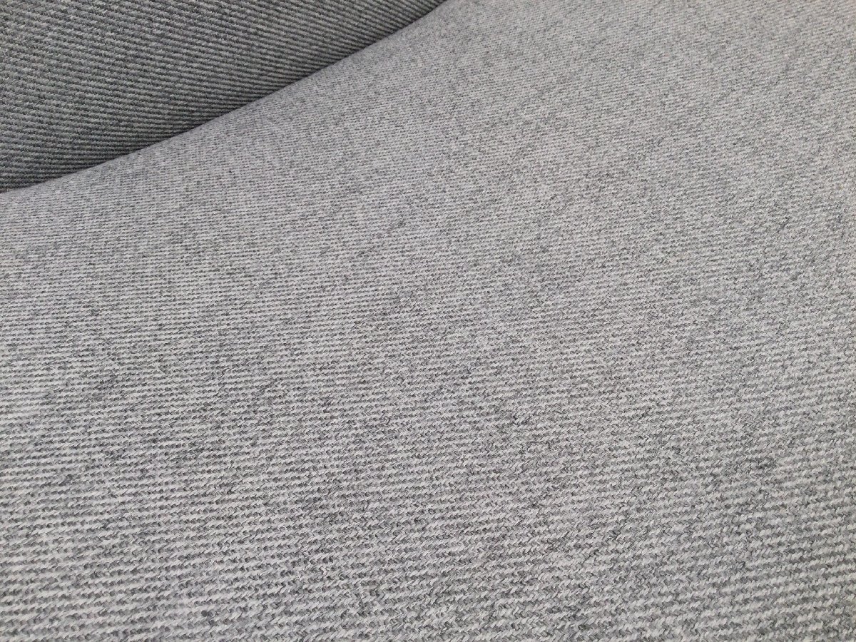 【目立った傷や汚れなし】1210 IDEE イデー AO SOFA アーオソファ 1人掛けソファ 幅75cm 1P カラー/グレー ...