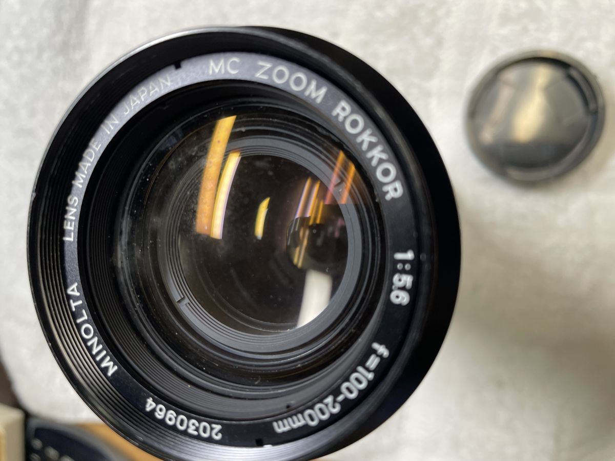 【目立った傷や汚れなし】Minolta MC Zoom Rokkor 100-200mm F5.6の落札情報詳細 - ヤフオク落札価格検索 ...