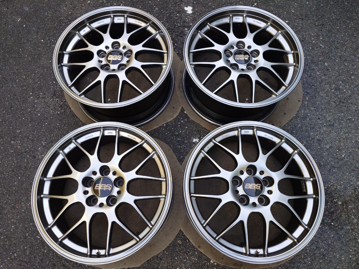 【やや傷や汚れあり】S2000 鍛造 BBS RG-R DB ダイヤモンドブラック 18インチ 7.5J+45 RG738 8.5J+49 RG739 PCD114.3 5穴 4本の落札情報 ...