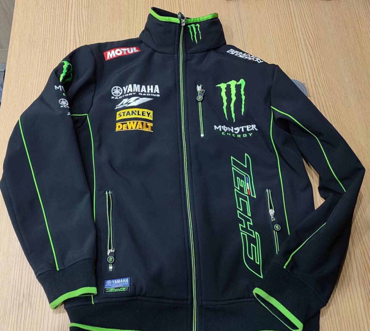 【やや傷や汚れあり】(XL) USED ヤマハ Yamaha Monster Energy MotoGP Tech3 Softshell ...