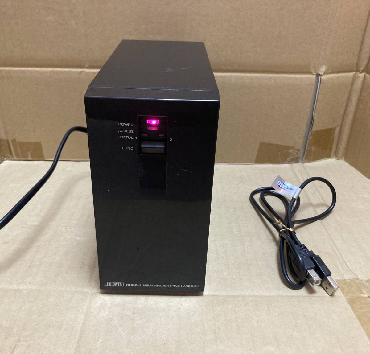 【傷や汚れあり】IO DATA.型番:RHD2-U640.外付けハードディスク.説明にご覧くださいの落札情報詳細 - Yahoo!オークション ...