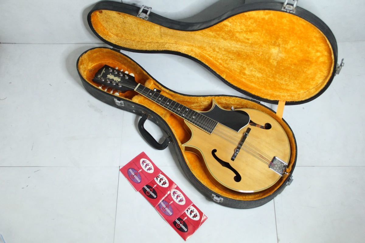 The Kasuga フラットマンドリン M18 演奏可能ですがジャンクで の落札情報詳細 - ヤフオク落札価格検索 オークフリー