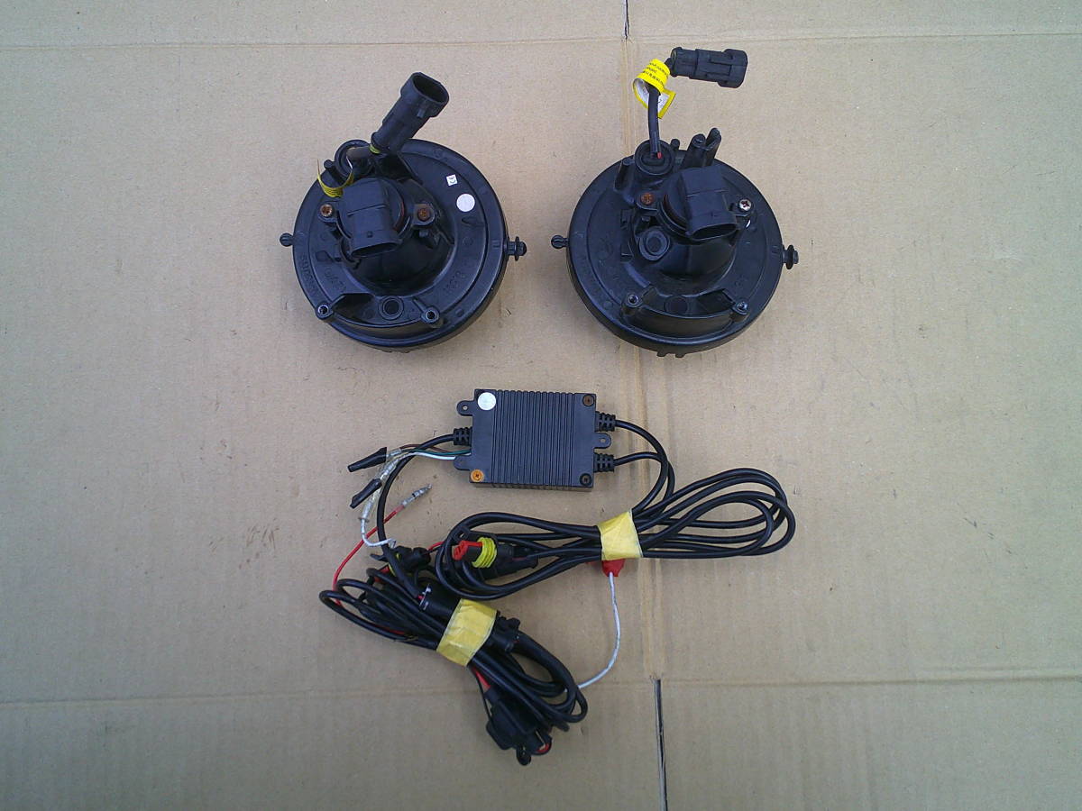 【やや傷や汚れあり】★ ML16 ミニ R56 R55 イカリング フォグランプ 左右 フォグライト LED ★ BMWミニ MINI ...