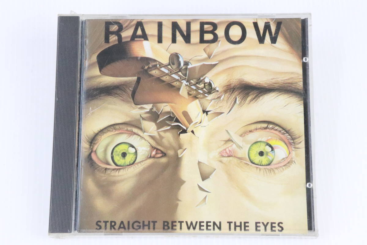 【未使用】未開封・未使用品★CD RAINBOW レインボー STRAIGHT BETWEEN THE EYES 800 028-2 価格表記 ...