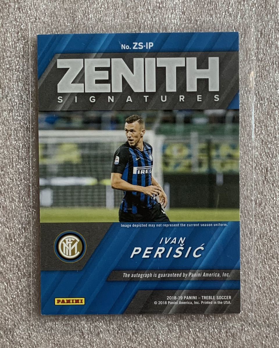 【目立った傷や汚れなし】超レア /25 Auto Ivan Perisic Panini Zenith Legends Treble ...