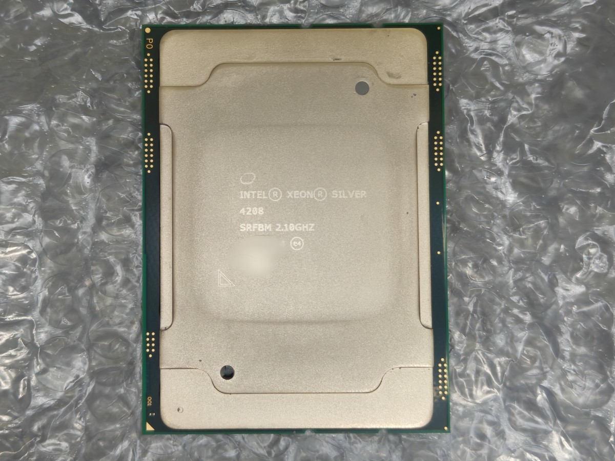 【目立った傷や汚れなし】Intel Xeon Silver 4208 CPU LGA3647 Xeon SP Cascade Lake 2世代 サーバー ワークステーション パソコン パーツ ...