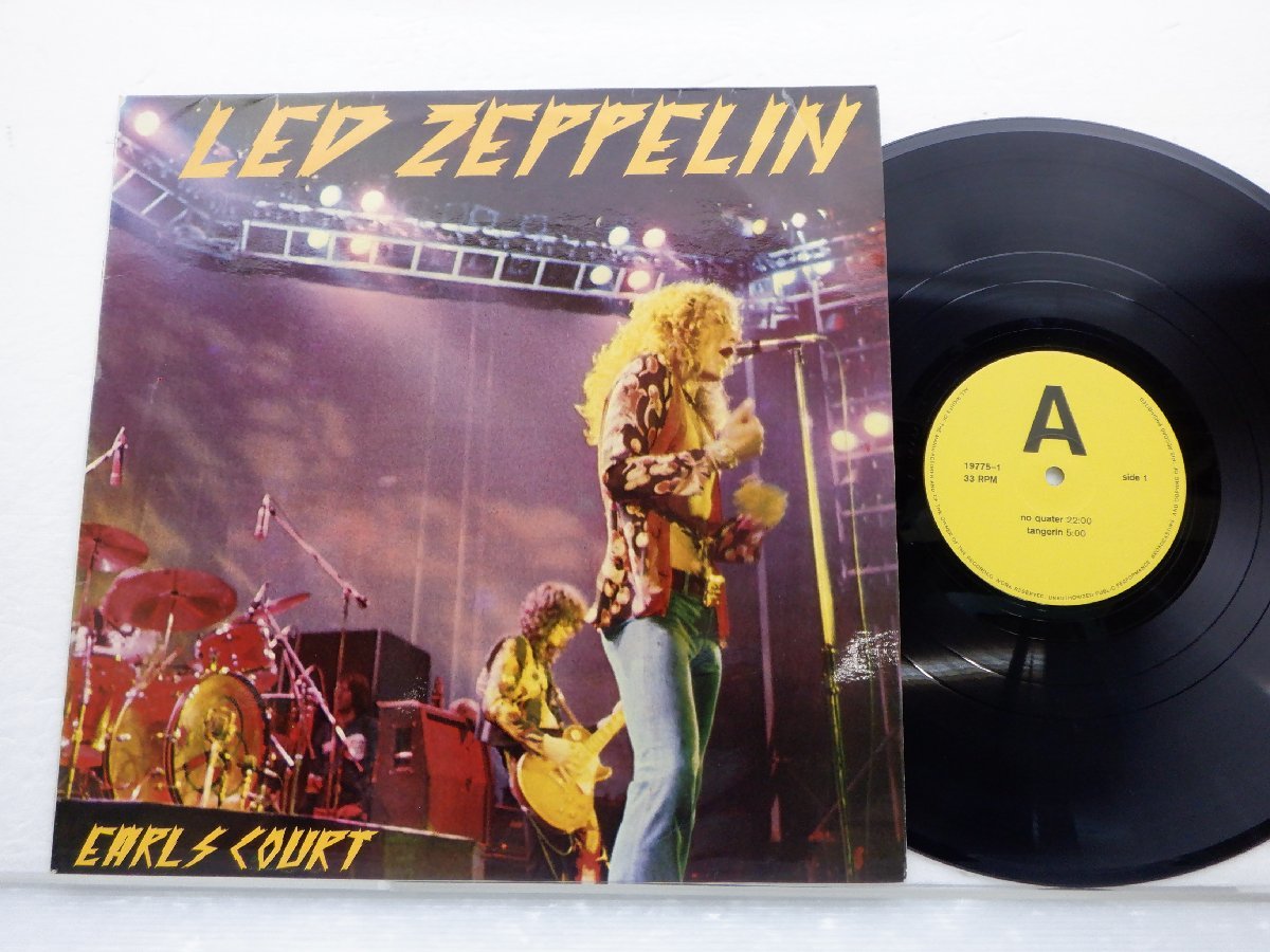 【やや傷や汚れあり】Led Zeppelin「Earls Court」LP（12インチ）/Not On Label (Led Zeppelin ...