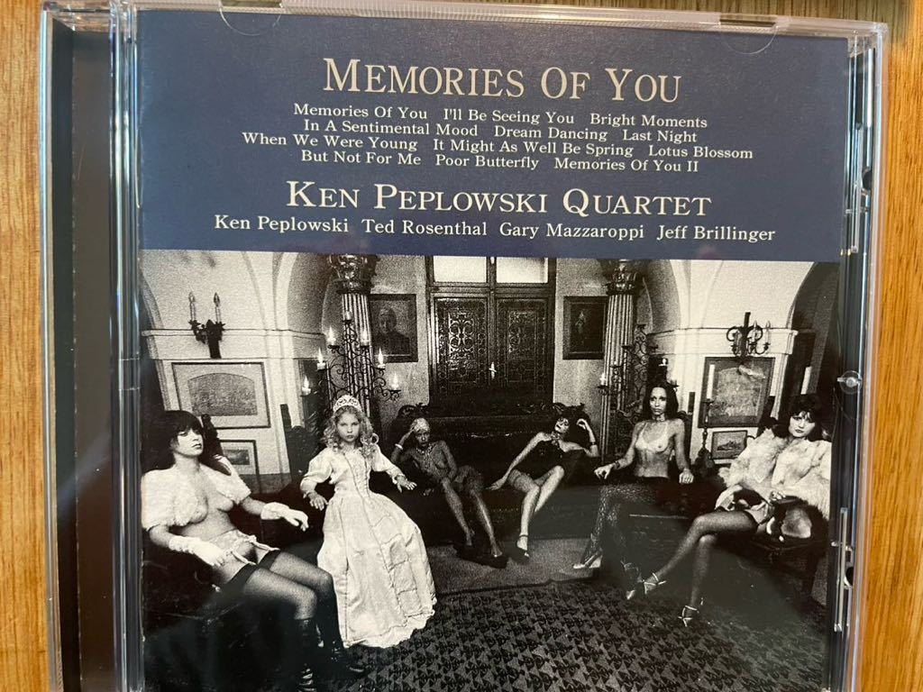 【未使用】LP ☆未使用デッドストック☆ Ken Peplowski Quartet / Memories Of You vol.2 帯付 ...