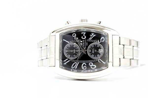 【未使用に近い】1319 SEIKO JEMIS CHRONOGRAPH 50M QZ YM91-A010 JC-2 未使用 セイコー ジェ ...