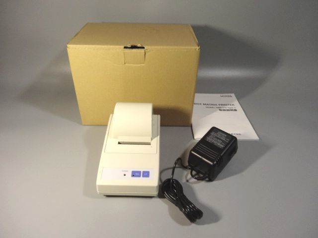 【未使用】CITIZEN シチズン DOT MATRIX PRINTER 小型 ドット レシートプリンター CBM-910 Type Ⅱ 91AD-J ロール紙用 未使用 保証の落札情報詳細 ...