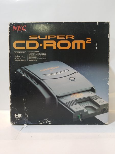【全体的に状態が悪い】★ジャンク NEC PCエンジン SUPER CD-ROM2 PI-CD1 本体 外箱付き PCEngine CD ROM2 ロムロム(2925798)の落札情報詳細 ...