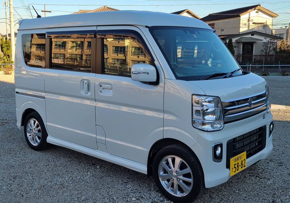 【走行距離 15,000 km】令和4年車 3BA-DA17W スズキ エブリィワゴン PZターボスペシャル ハイルーフ 4WDの落札情報詳細 - Yahoo!オークション落札価格検索 オークフリー