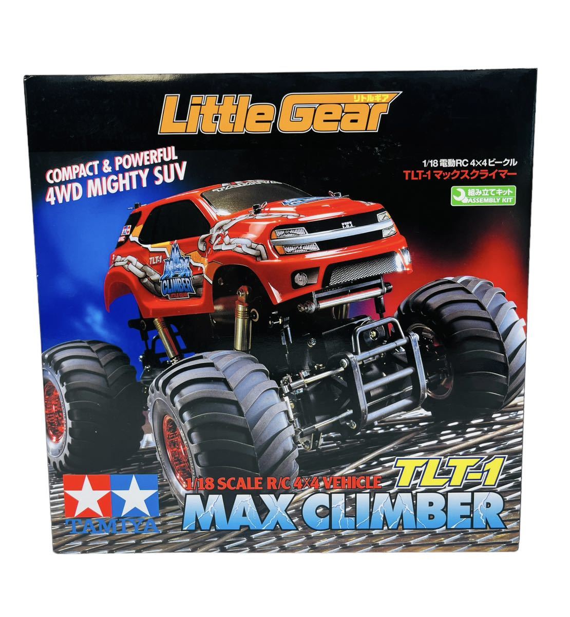 【未使用】 廃盤/希少 TAMIYA タミヤ Little Gear リトルギア 1/18 電動RC 4×4 ビークル 組み立てキット ...