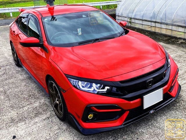 【未使用】日本光軸【師走限定1円～】シビック ヘッドライト FK7 FK8 FC1 タイプR セダン ハッチバック ファイバーLED ...