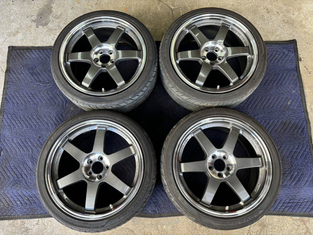 ヨコハマ アドバン ADVAN RG RGⅡ RG2 17 8.5j +37 114.3 4H 4本 美品の落札情報詳細 - ヤフオク落札価格 ...