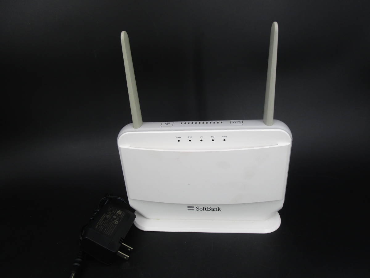 【傷や汚れあり】送料710円 通電OK ソフトバンク Air エアーターミナル J18W133.00 Wi-Fiルーター 5G 2G Wi-FiAP 無線 ACアダプター汎用おまけ（REDDの ...